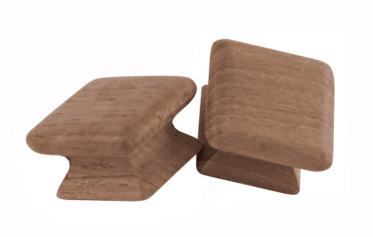Teak Square Drawer Knob (Part #60130) – Waterbrands